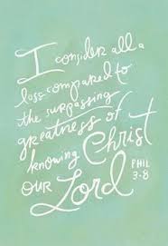 Scripture Verse of The Week ‘Phillipians 3 Verse 8’ | My Lord, My Friend